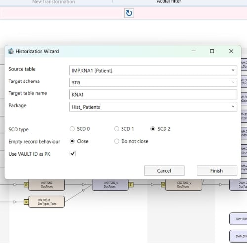Data Historization with SCD Support | AnalyticsCreator